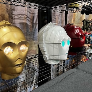 C3PO Protocol Droid Head FINISHED - Etsy