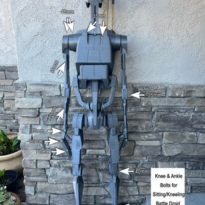 Battle Droid - Bolt Kit - Etsy
