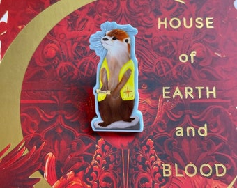 Messenger Otter Bookmark Bookish Bookmark HOSAB - Etsy