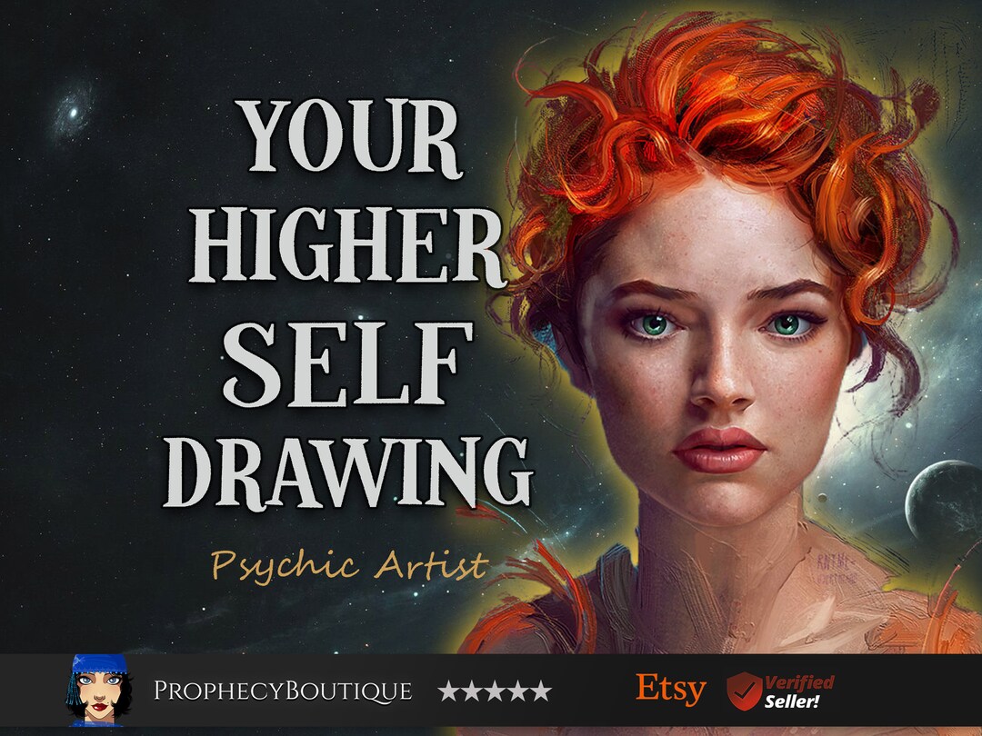 Higher Self Drawing & Psychic Reading I Will Draw Your - Etsy