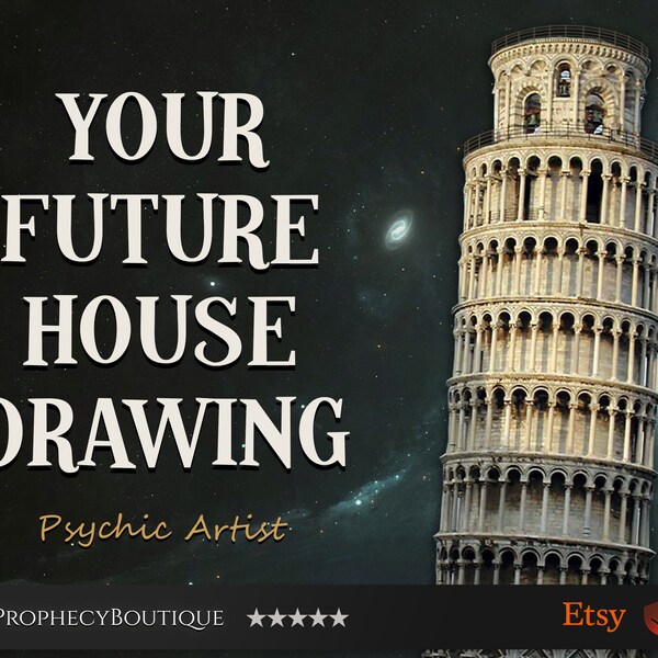 House Drawing - Etsy