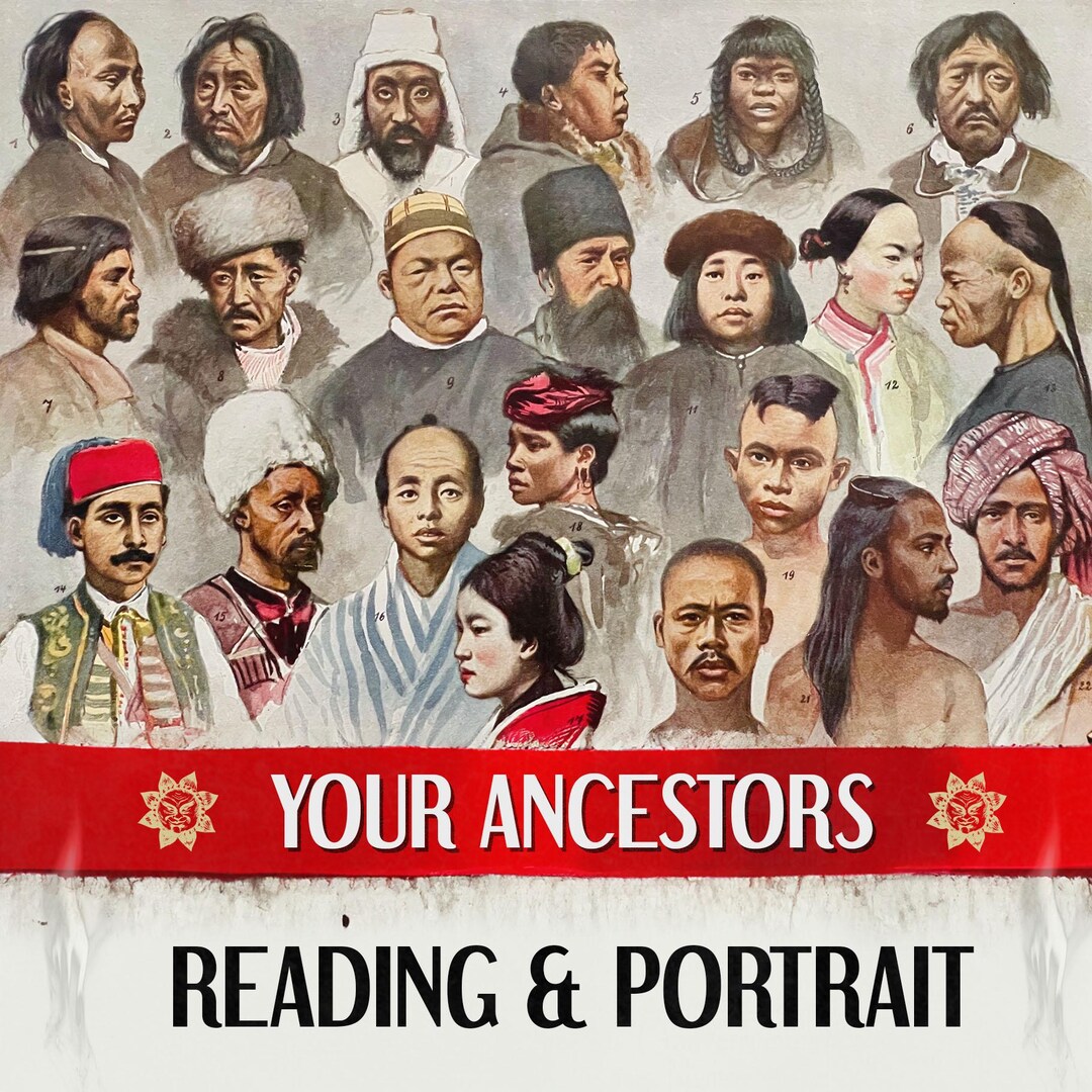 Ancestors Drawing and Reading | Psychic Commissioned Art and Written ...