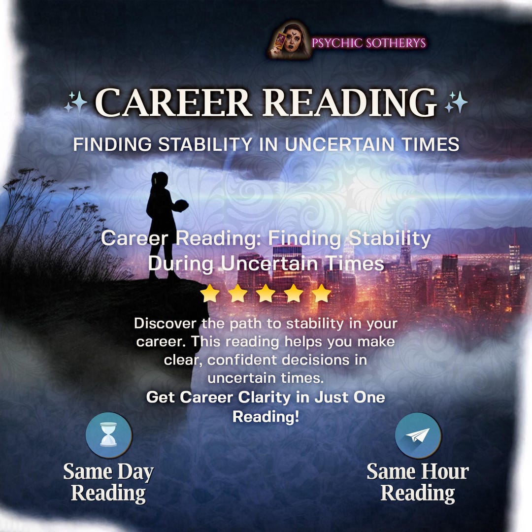 Career Tarot Reading | Job Clarity & Insight PDF | Same Day Digital ...