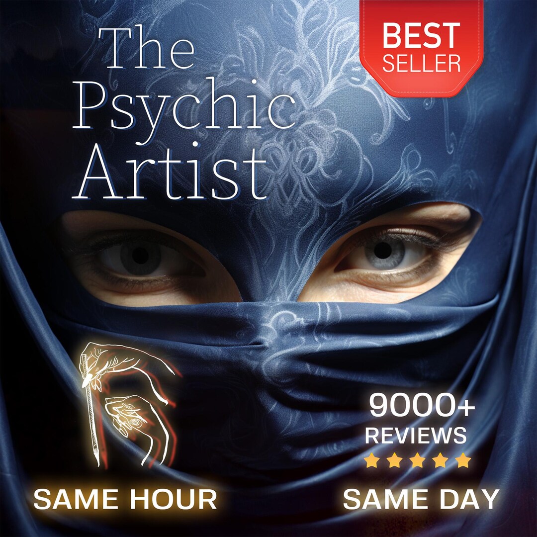 Intuitive Psychic Drawing | Custom Spiritual Portrait | Soulmate ...