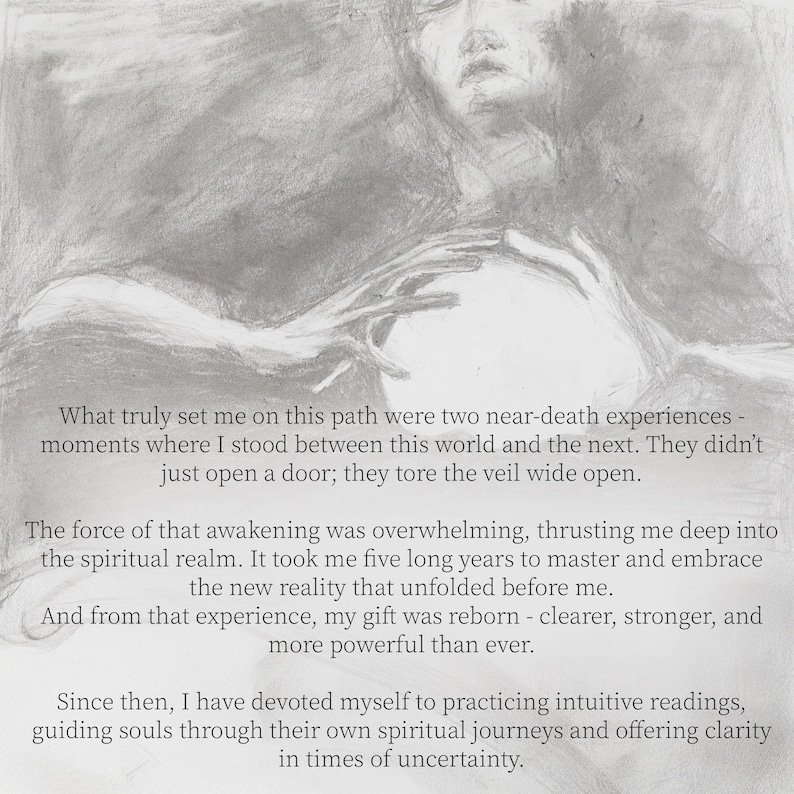 Intuitive Psychic Drawing | Custom Spiritual Portrait | Soulmate ...
