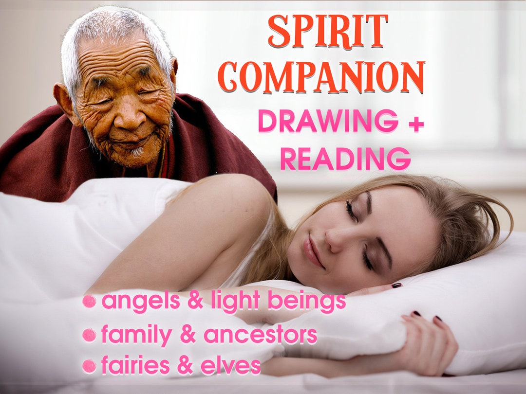Spirit Companion Portrait & Psychic Reading | Spirit Guide Art and ...