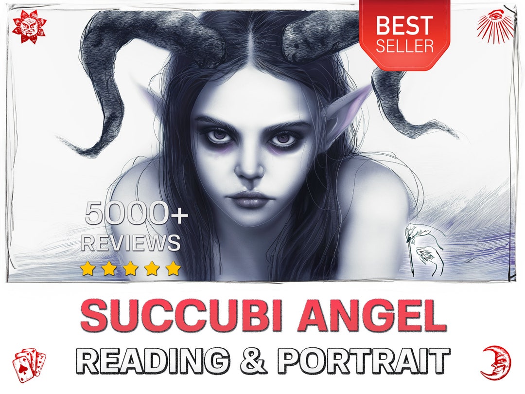 Succubus Angel Reading & Portrait Demoness Reading Succubi Angels of Lust, Pleasure and Dreams ...