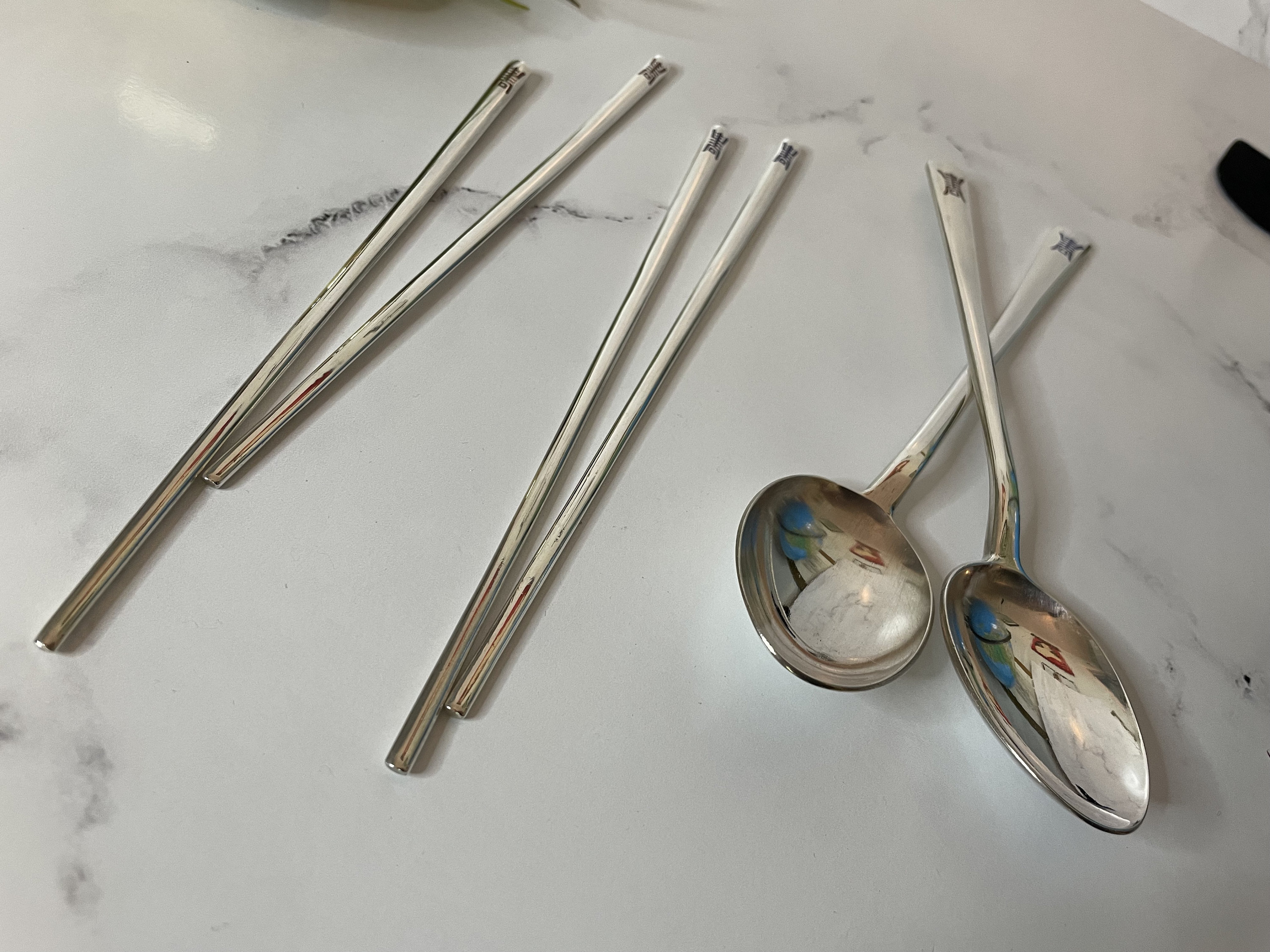 Silver chopsticks store