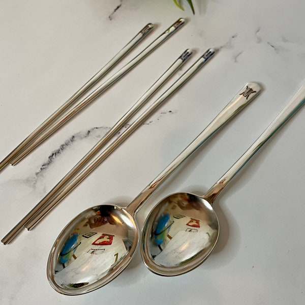 Chopsticks Spoon Set - Etsy