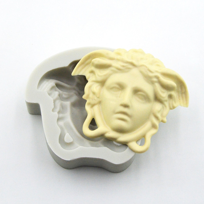 Greek Mythology Medusa Cake Decorate Fondant Mold Diy Face - Etsy