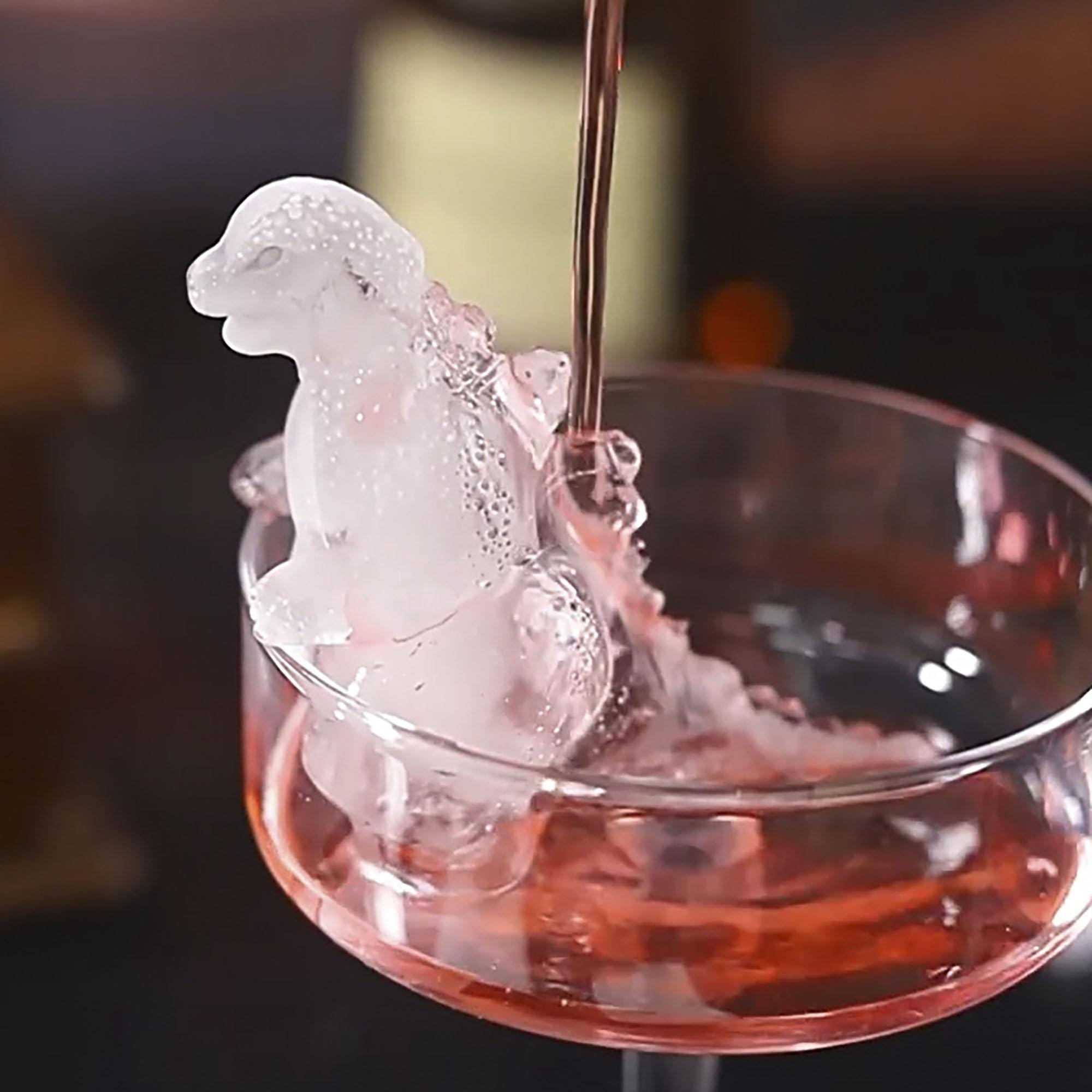 Godzilla Ice Cube Silicone Mold: Bar Bartender Ice Ball,gysum Making - Etsy