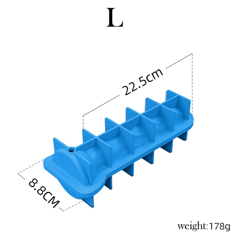 Creative Genital Penis Ice Grid Food Grade Silicone Mold, Spoof Male ...