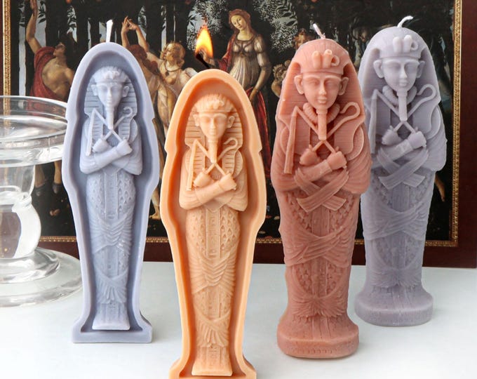 Ancient Egyptian Mummy - Scented Soy Wax Candle - Etsy