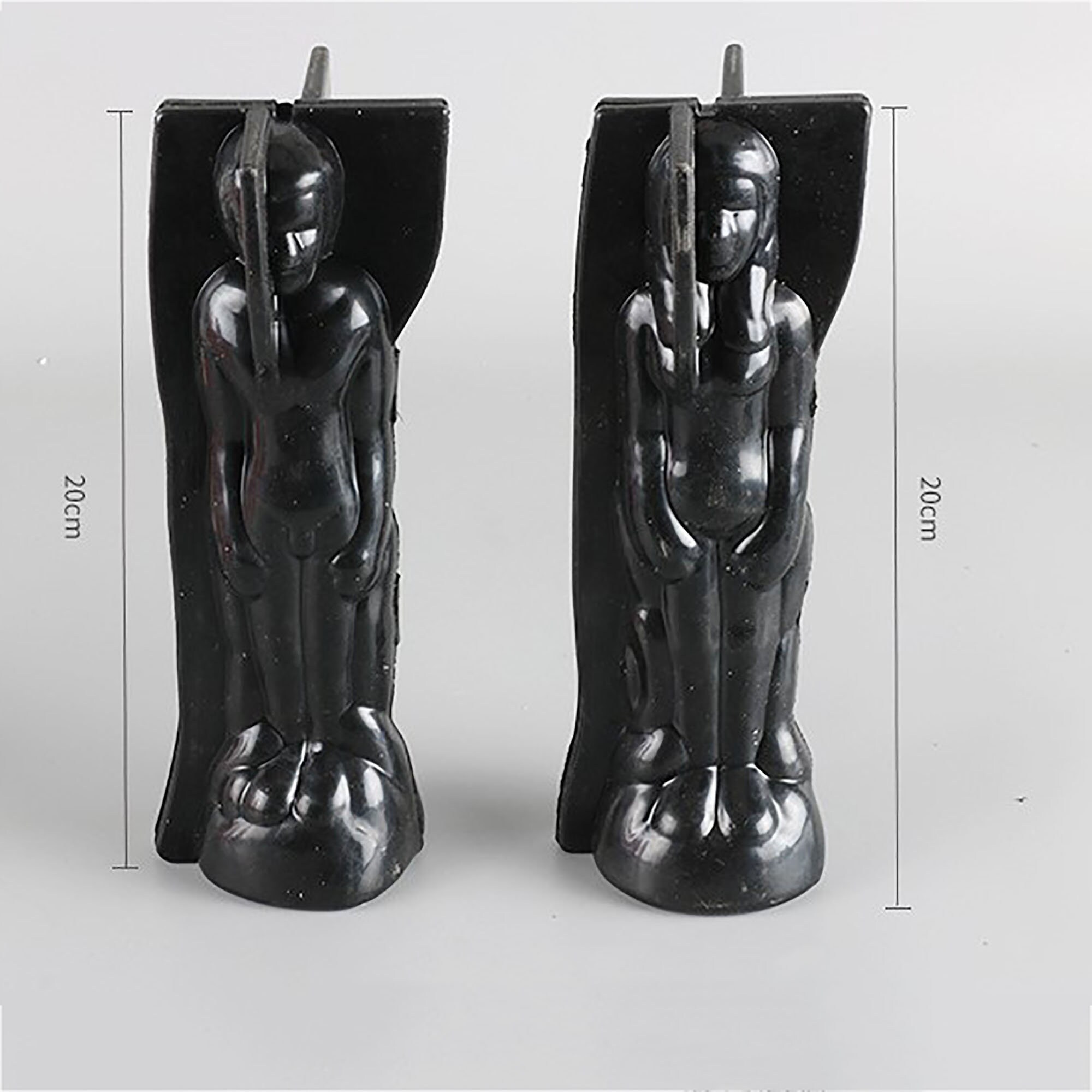Wizard Male Female Body Shape Candle Mold,for DIY Handmade Aromatherapy ...