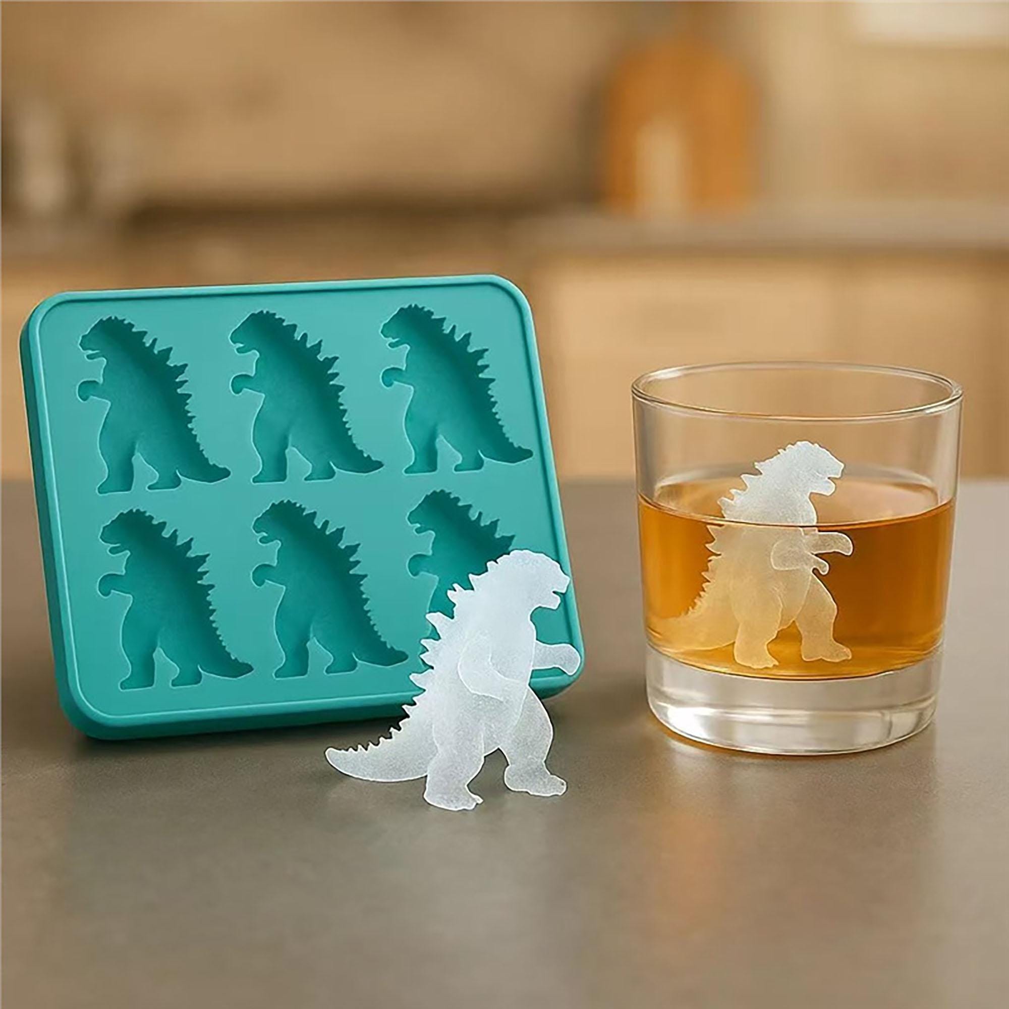 Godzilla Ice Cube Silicone Mold: Creative Dinosaur Ice Box Making Tool ...