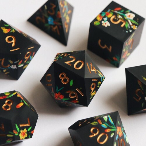 Fairy Wings Dnd Dice Set for Dungeons and Dragons D20 - Etsy