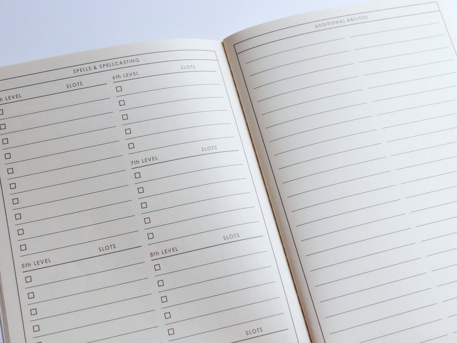 The Campaign Journal for Dungeons and Dragons 5e A5 Softcover Notebook ...