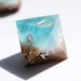 Riptide - Ocean Dice, Beach Dice Dice, Water Dice, Handmade Resin Sharp ...