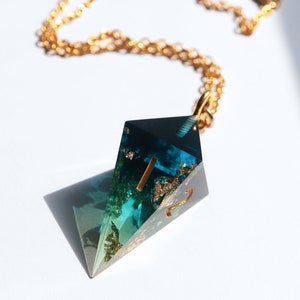 Sublime Blight D4 Dice Necklace- Crystal Dice, Handmade Dice, Nerd ...