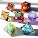 Dice Gacha Random Set - Handmade Resin Sharp Edge Dnd Dice Set for Dnd ...