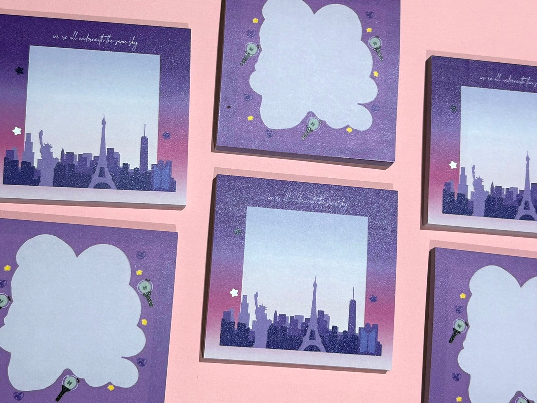 BTS Army Sticky Notes - Etsy