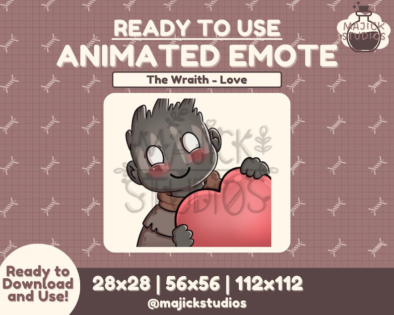 Animated Wraith DBD Emotes | Love - Etsy