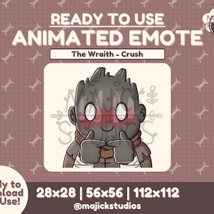 Animated Wraith DBD Emotes | Crush - Etsy