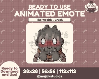 Animated Wraith DBD Emotes Love - Etsy