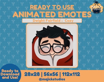 Animated Dwight Fairfield Emote Love | Etsy