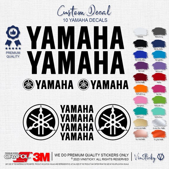 Yamaha Motorcycle Decal Kits