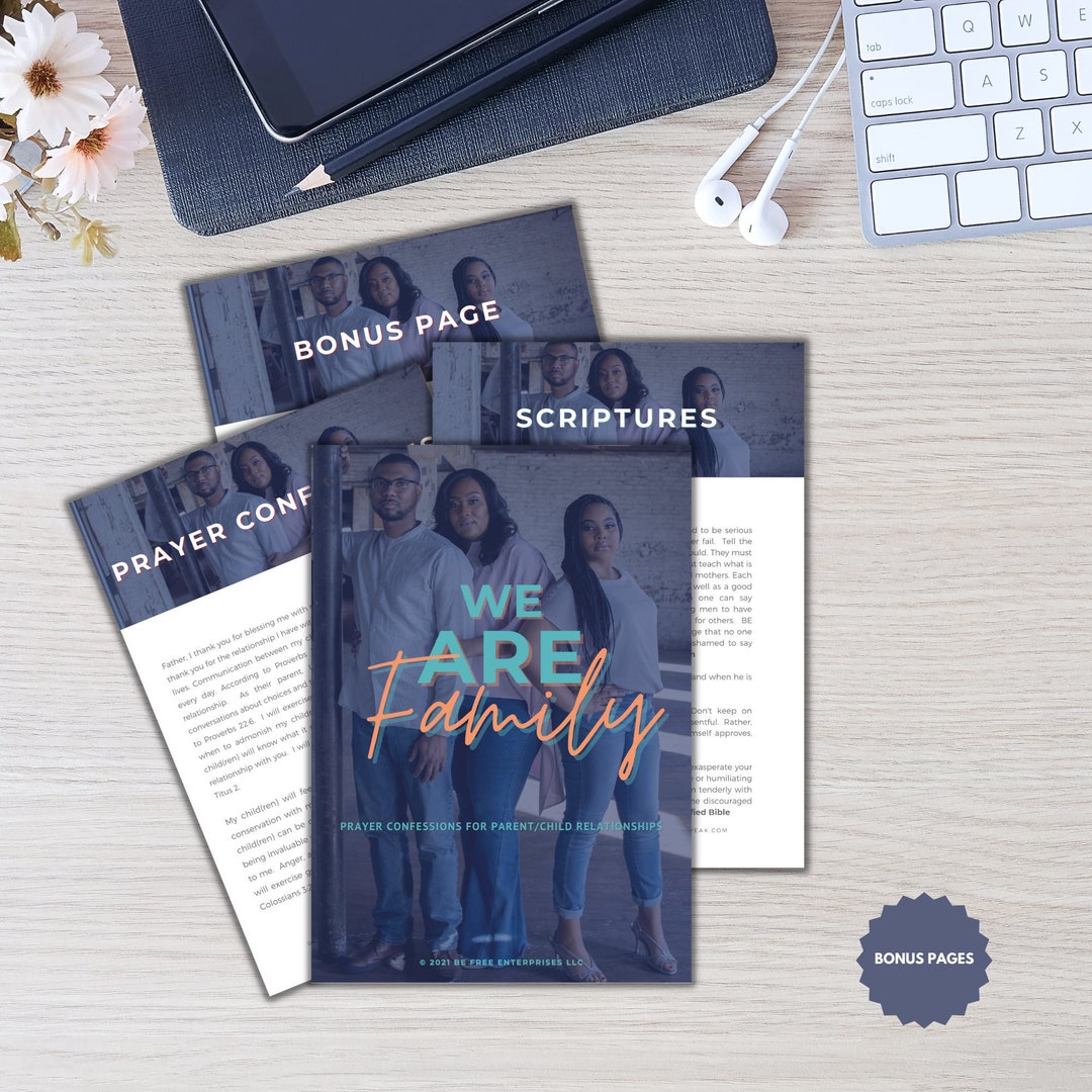 Family Prayer Journaling, Prayer Confession Journal, Prayer Devotional ...