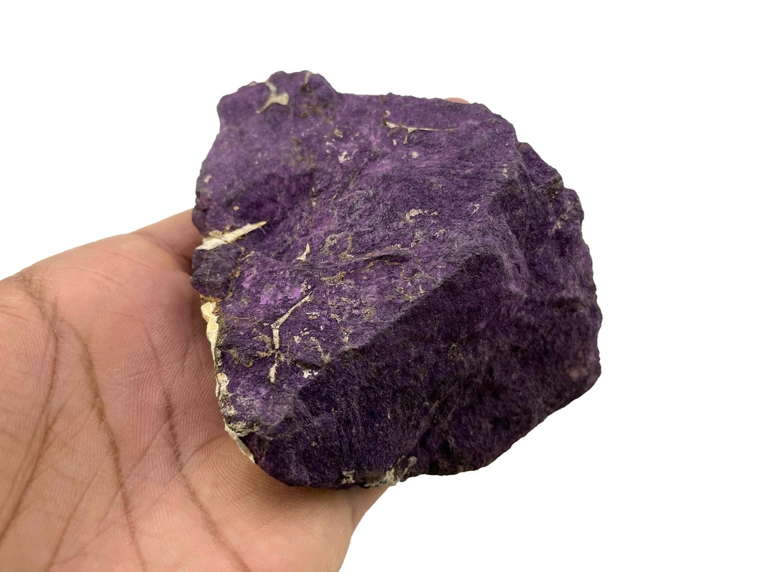 Natural Purpurite Rough Stone Crystal Raw - Etsy