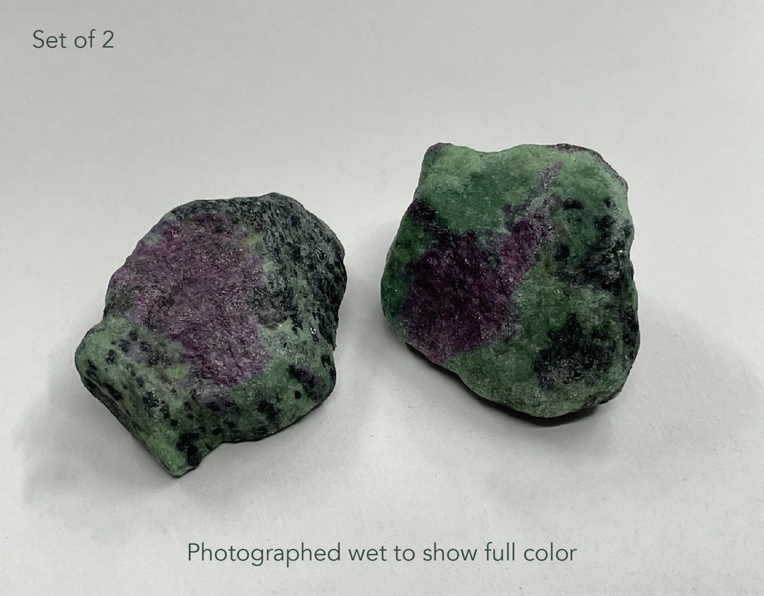 Rubin Zoisit Anyolith Edelstein Mineral Probe Kristall Natürliche Roh ...