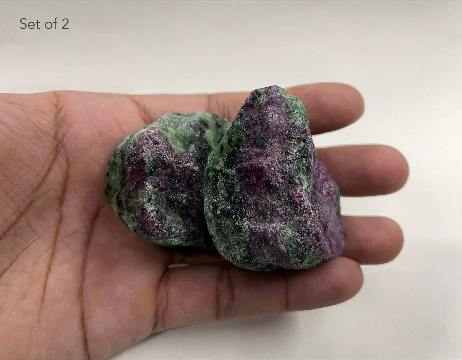 Rubin Zoisit Kristall Rohe Mineral Probe Heilkristall, Roh Rubin Zoisit ...