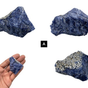 Natural Sodalite Crystal Rough Stone Raw Specimen - Etsy Australia