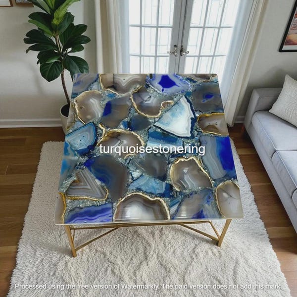 Geode Table Top - Etsy