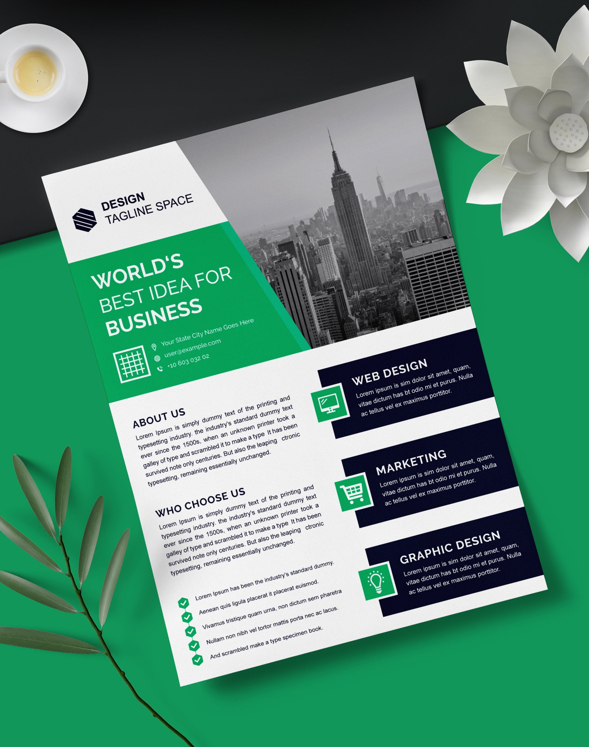 Graphic Design Layout With Flyer Design - Etsy