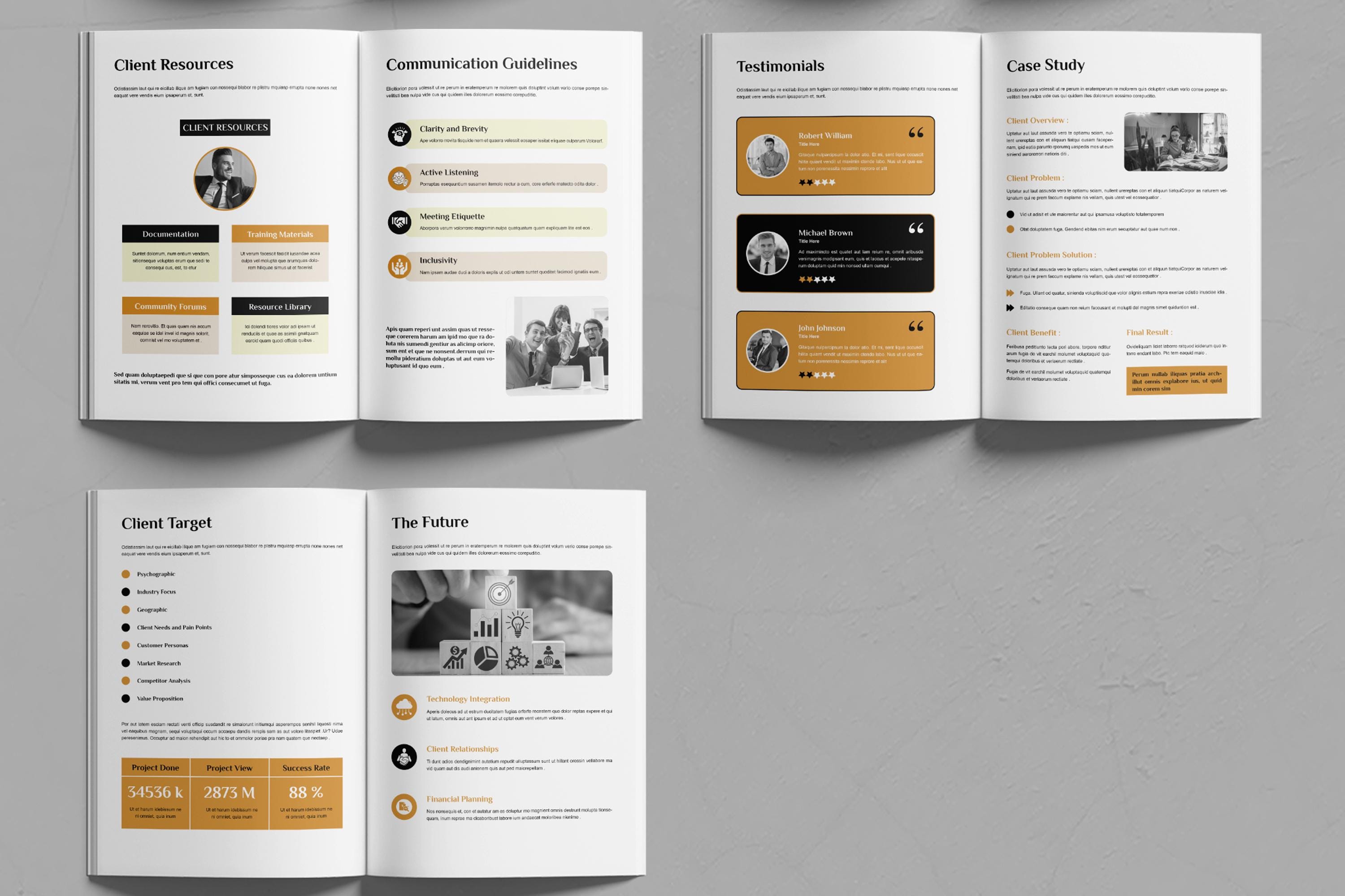 Client Welcome Book Template - Etsy