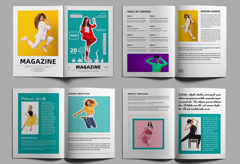 Minimal Magazine - Etsy