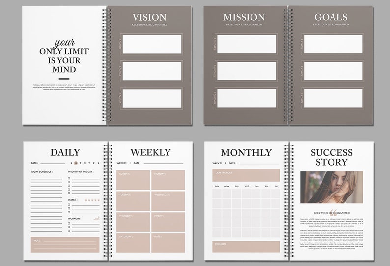 Course Workbook Template - Etsy