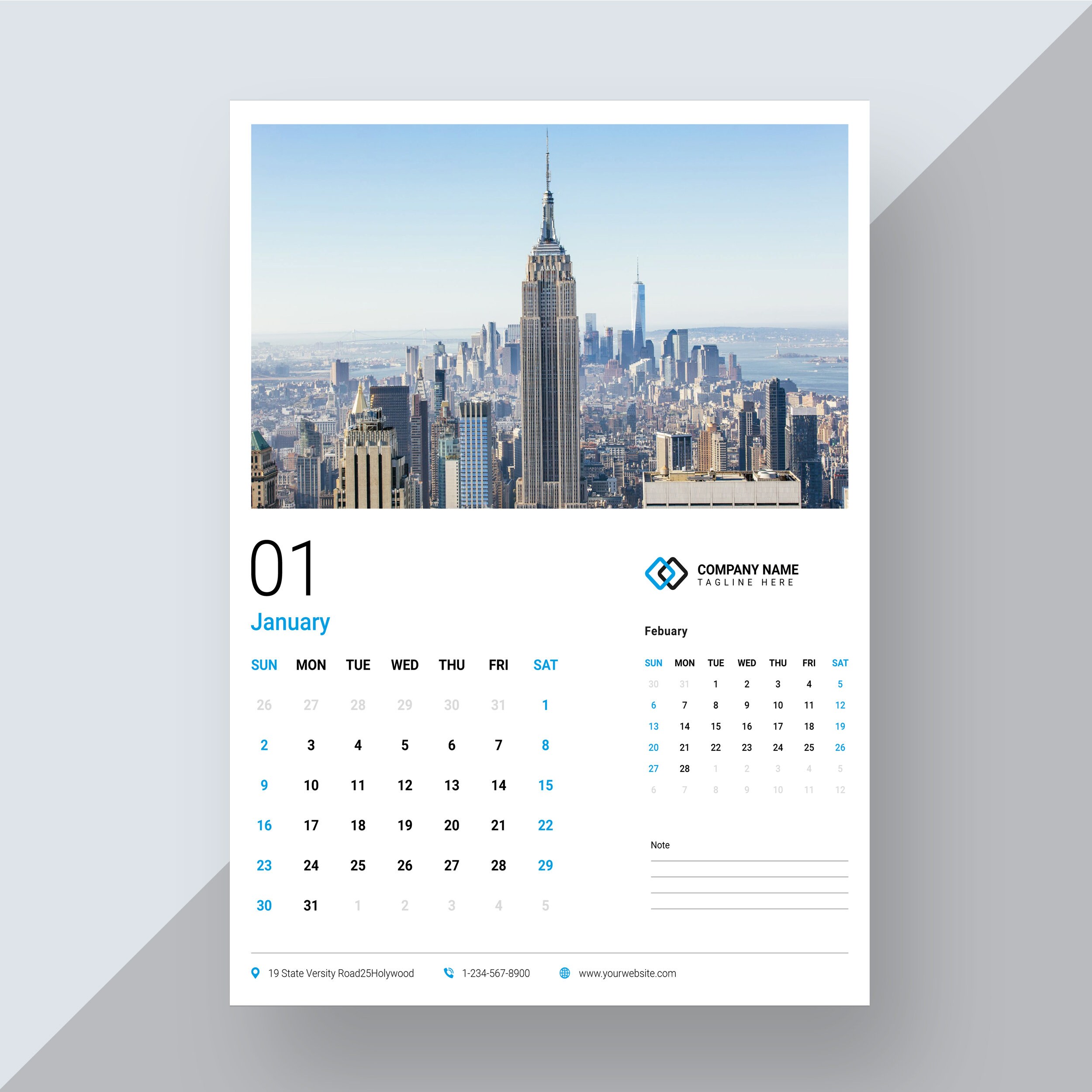 2023 Calendar Template Design Layout , 2023 New Calendar - Etsy