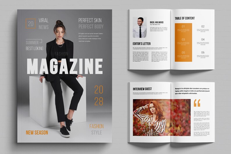 Fashion Magazine - Etsy