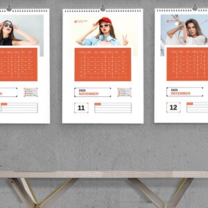 Fashion Wall Calendar 2025 - Etsy