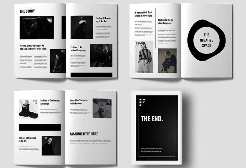 Look Book Layout - Etsy