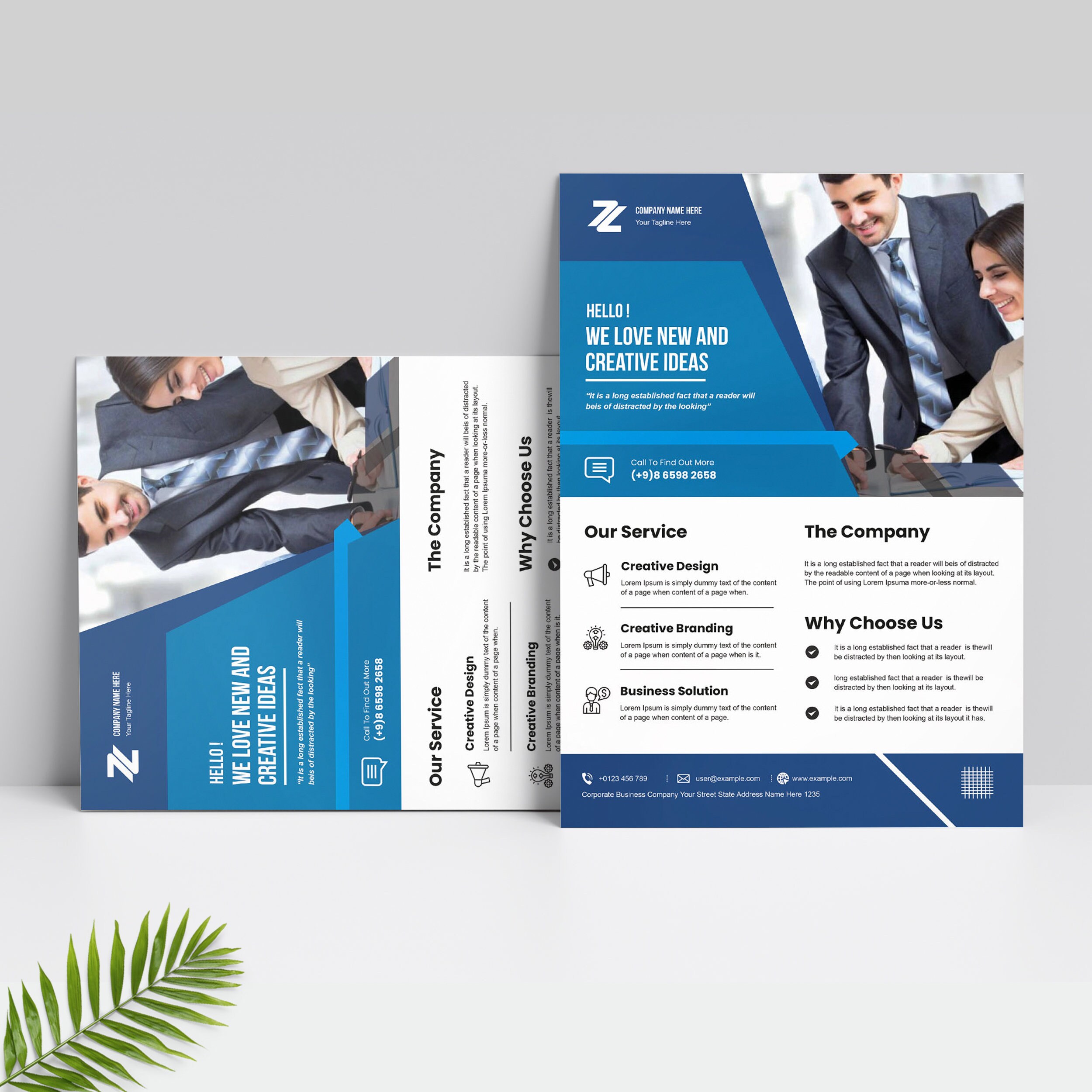 Business Flyer Design Layout - Etsy