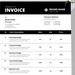 Printable Invoice Layout Invoice Receipt Business Templates Editable ...