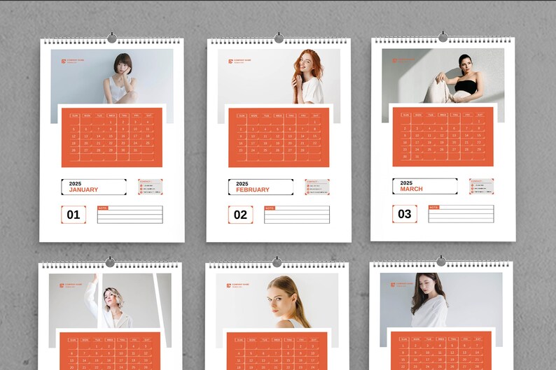 Fashion Wall Calendar 2025 - Etsy