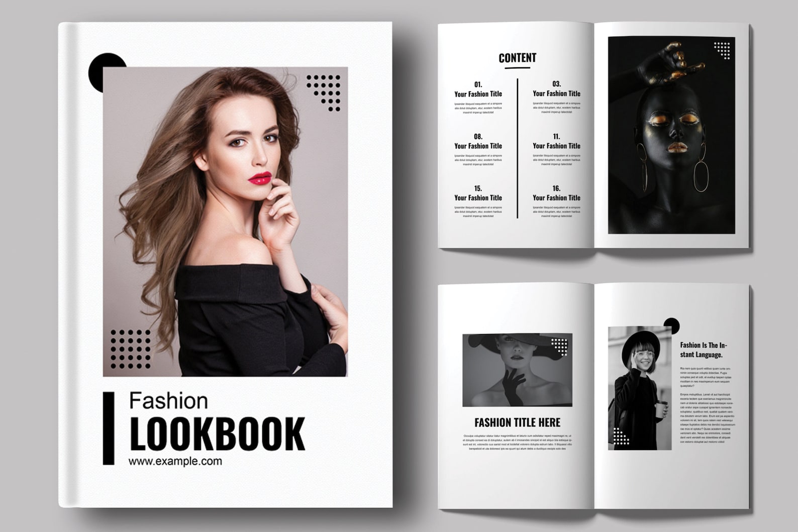 Look Book Layout - Etsy