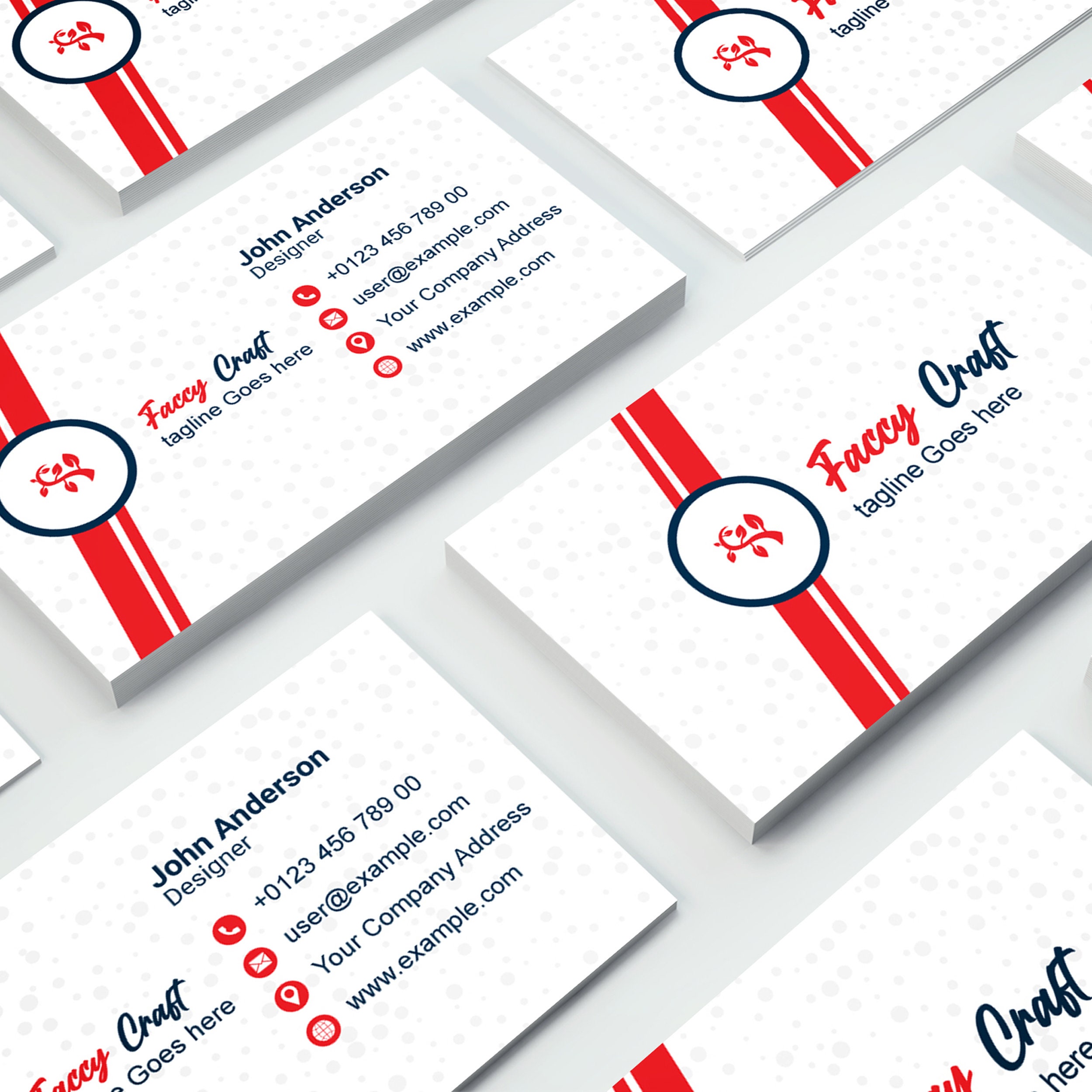 Clean Craft Business Card Design Layout | Etsy