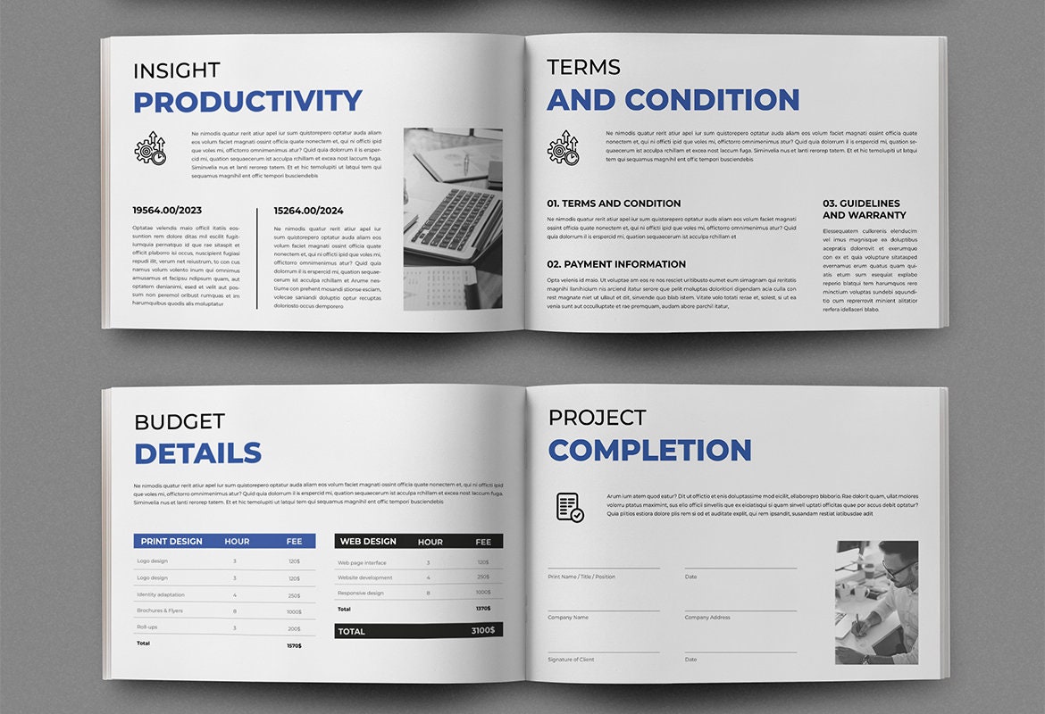 Creative Proposal Template - Etsy